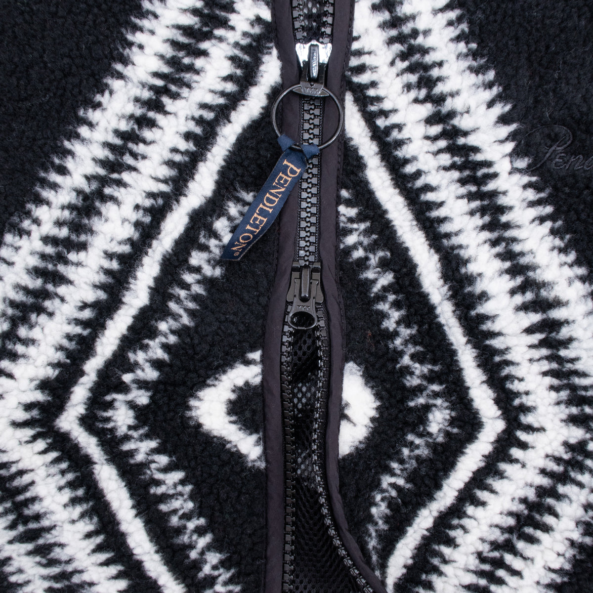 Jacquard Sherpa Fleece Jacket - Los Ojos - Pendleton Eu