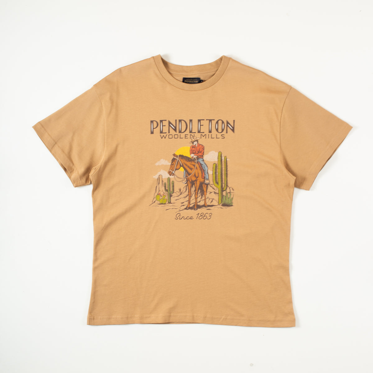 Pendleton Cowboy T-shirt - Mojave - The Great Divide