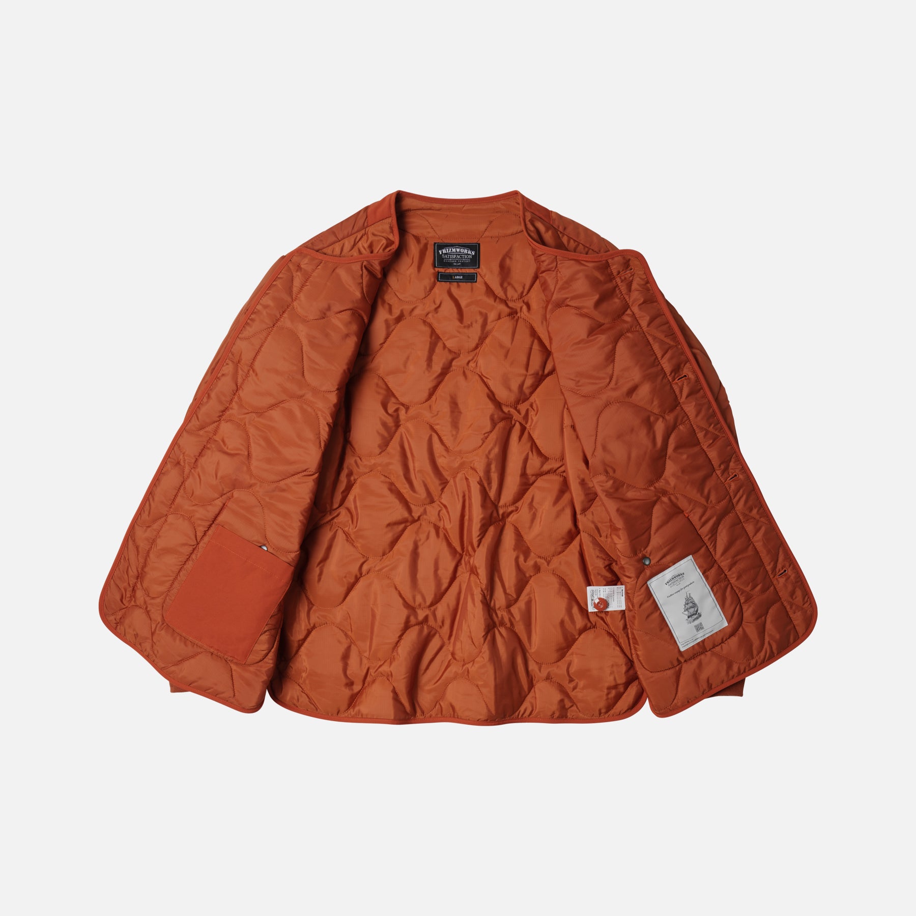 Frizmworks Field Liner Jacket - Orange - The Great Divide