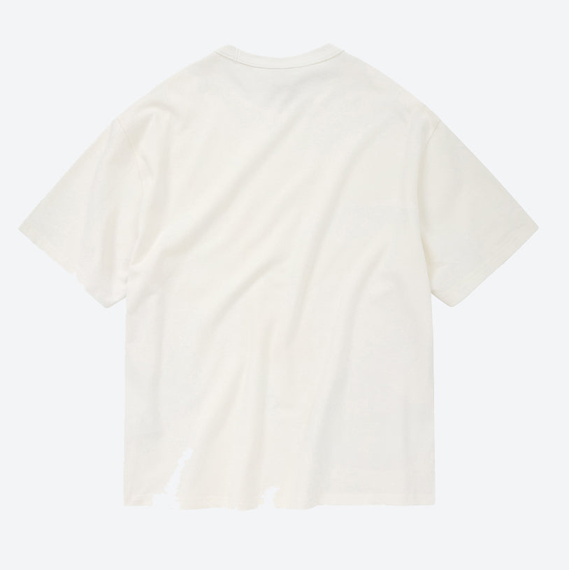 Frizmworks Og Double Rib Oversized Tee - White - The Great Divide